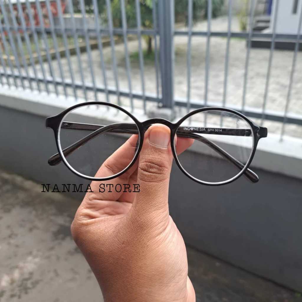 Jual Kacamata minus untuk rabun jauh model oval korean style tersedia ...