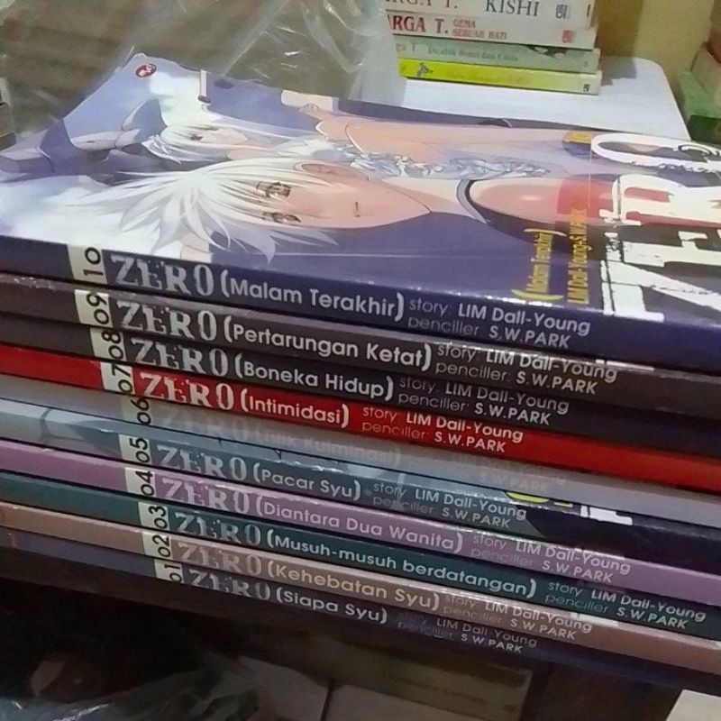 Jual buku komik anak remaja zero 1-10 lengkap tamat original | Shopee Indonesia