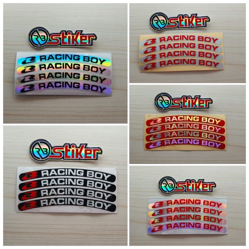 Jual STIKER VELG PELEK VELK RCB RACING BOY | Shopee Indonesia