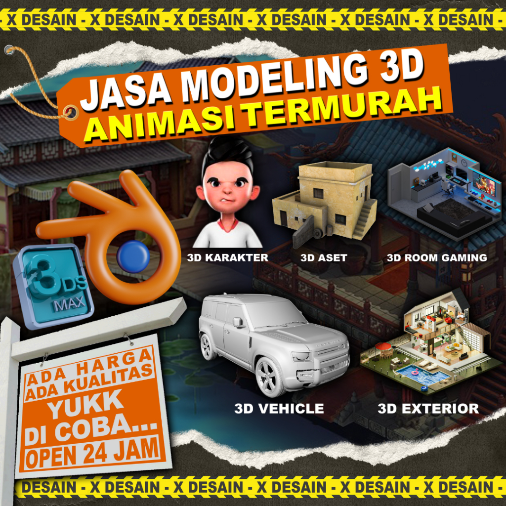 Jual JASA PEMBUATAN MODELING & ANIMASI 2D, 3D | ANIMASI PROMSI,IKLAN BUMPER,IKLAN PRODUK,ANIMASI ...