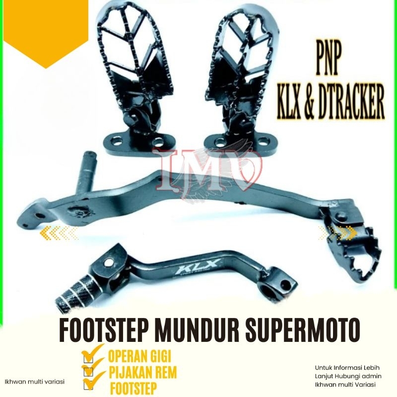 Jual Footstep Mundur KLX 150 FOOTSTEP LEBAR KLX 150 STEP MUNDUR KLX 150 ...