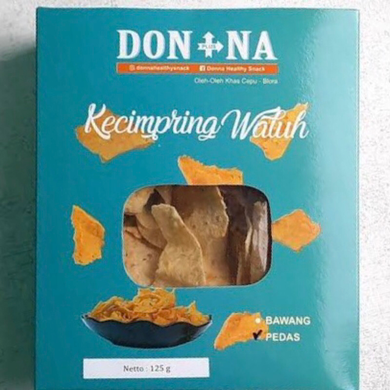 Jual Kecimpring Waluh Donna Bawang Pedas Makanan Ringan Khas Cepu Blora ...