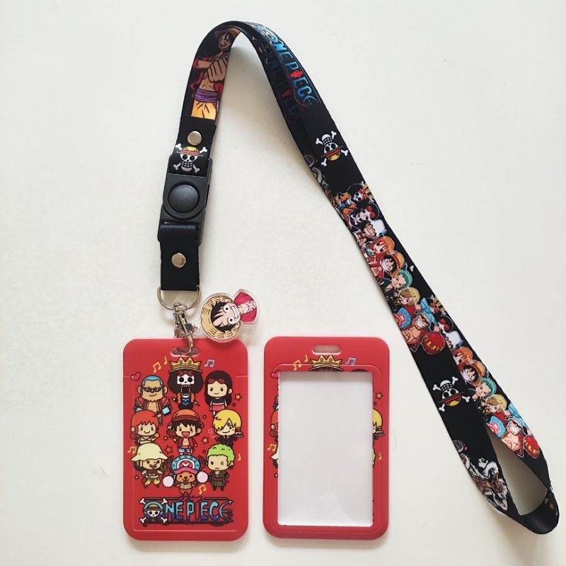 Jual ID Card Holder Name Tag Lanyard / Kalung Wadah Kartu Identitas ...