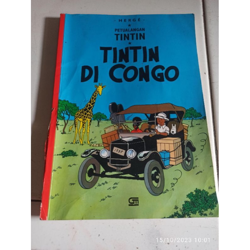 Jual buku cergam petulangan tin tin di Congo | Shopee Indonesia