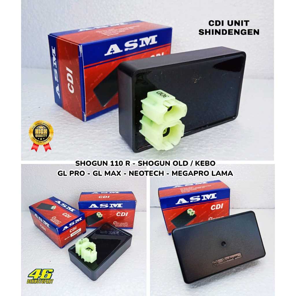 Jual CDI UNIT SHINDENGEN MOTOR - SHOGUN 110 125 OLD / NEW , GL PRO ...