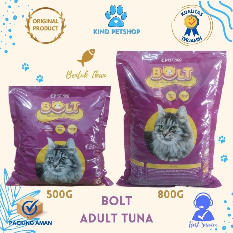 Jual Bolt cat food Tuna (Bentuk Ikan) | Shopee Indonesia