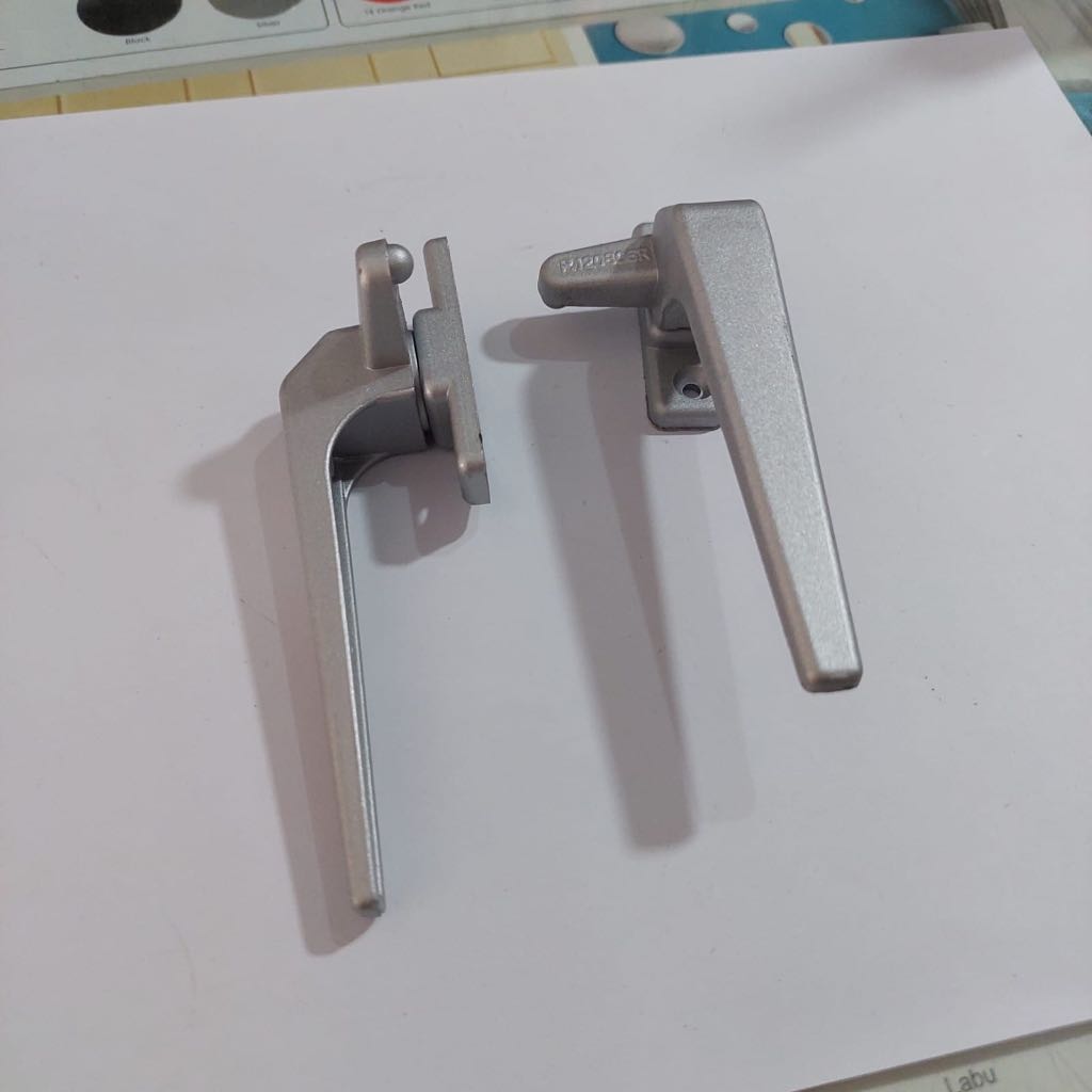 Jual Rambuncis Handle Jendela Silve Putih/ Rambuncis Tarika Gagang ...