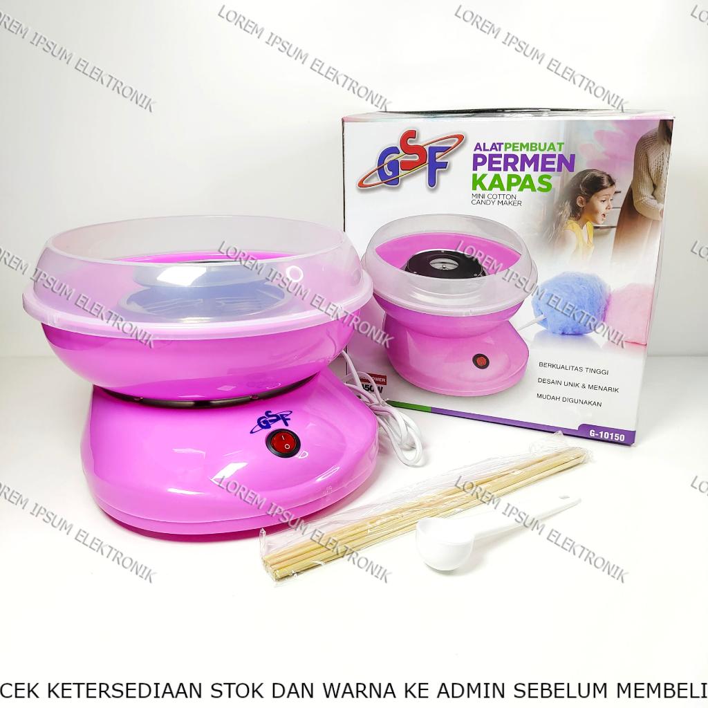 Jual ALAT PEMBUAT PERMEN KAPAS / GULALI / COTTON CANDY MAKER GSF G ...