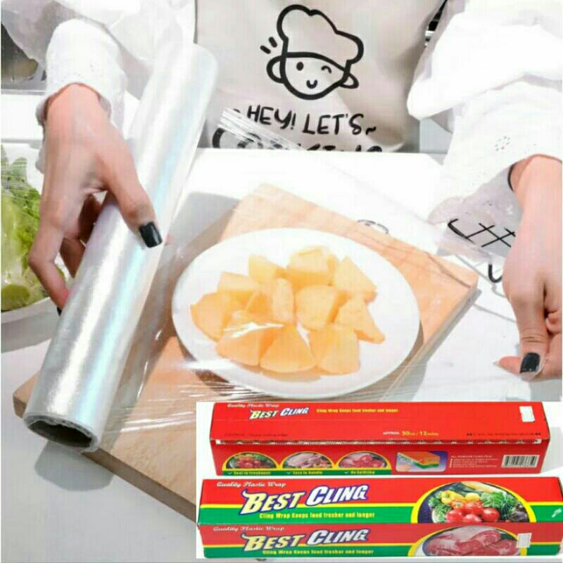 Jual Plastik Wrapping, Plastik Wrap makanan Best Cling 30cm, Cling Wrap ...