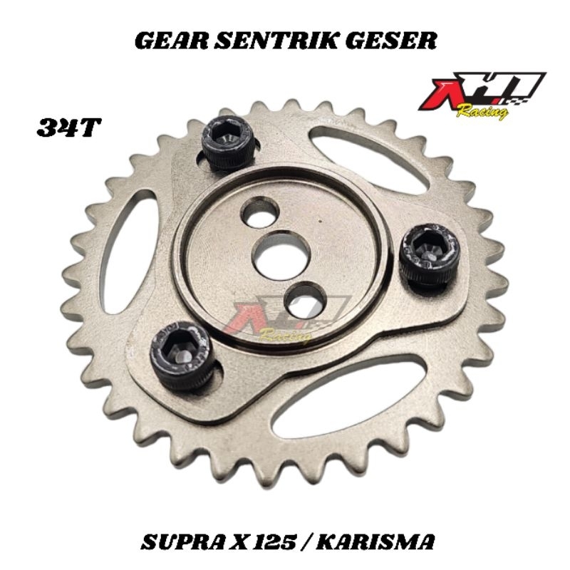 Jual GIGI SENTRIK GESER SUPRA X 125 KARISMA 34 T 34T AH1 RACING ...