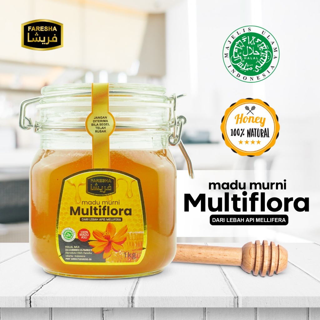 Jual Madu Al Shifa 1 kg Original - Madu AlShifa 1kg Natural Honey ...
