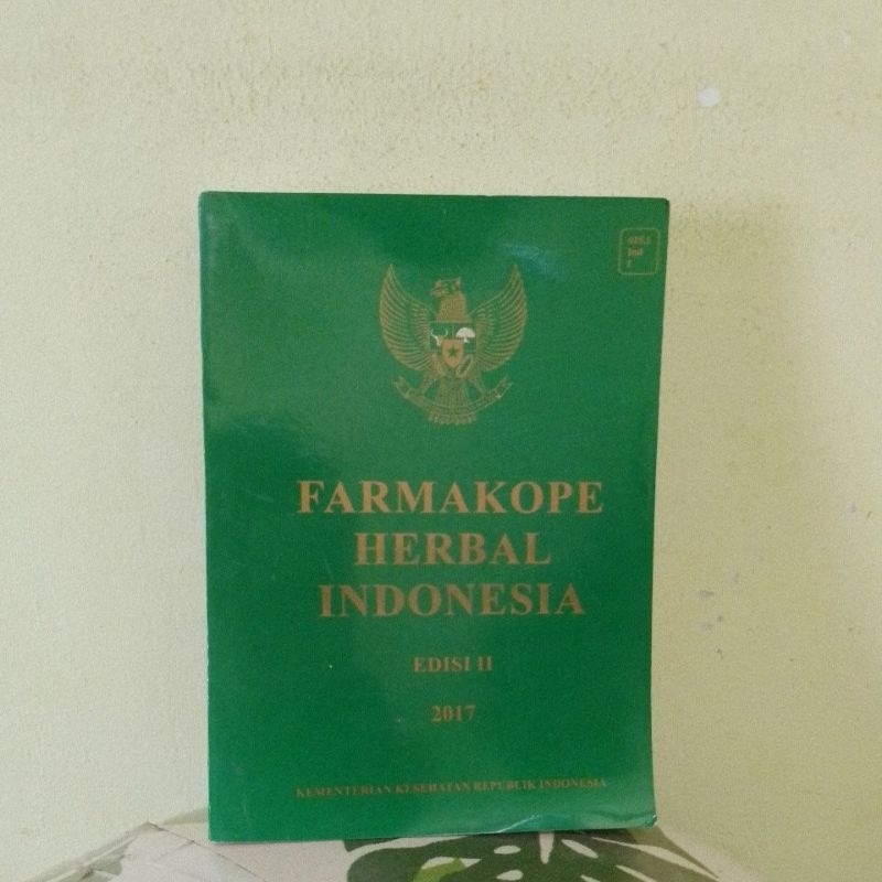 Jual Buku Farmakope Herbal Indonesia Edisi II/2 Tahun 2017. | Shopee ...