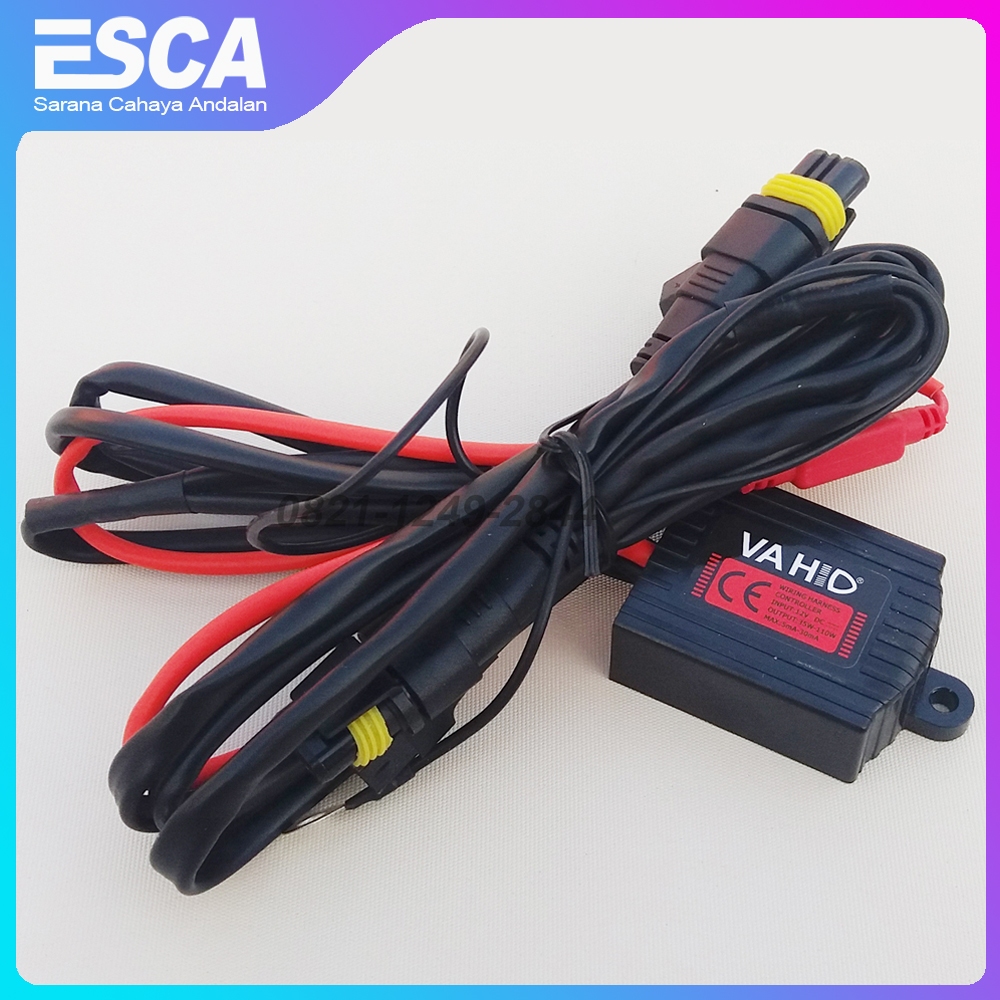 Jual Kabel Set Controller H4 Standar HID Dual Output | Relay Set Dual ...