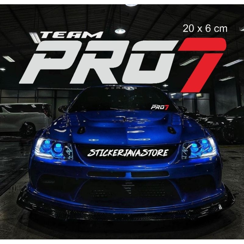 Jual STIKER MOBIL STIKER TEAM PRO7 20cm | Shopee Indonesia