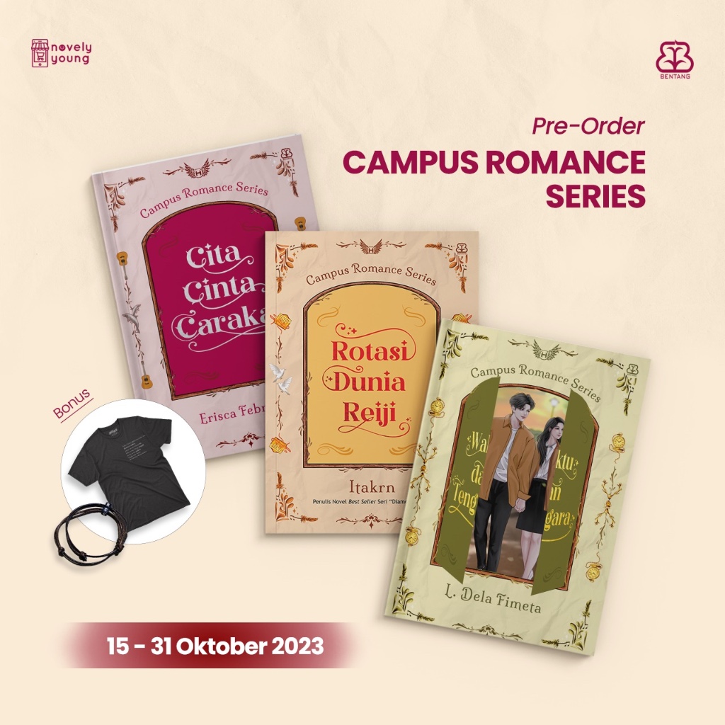 Jual Novel Cita Cinta Caraka - Erisca Febriani - Bentang Belia - Gratis Biaya Packing | Shopee ...