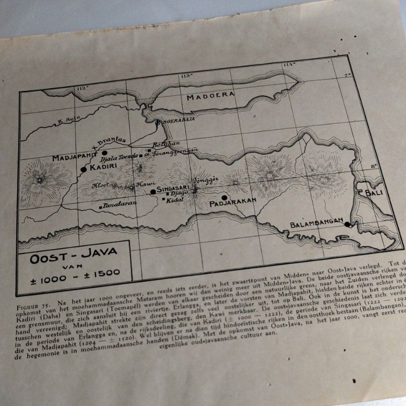 Jual Old Maps Nusantara Indonesia Vintage 1930s | Shopee Indonesia