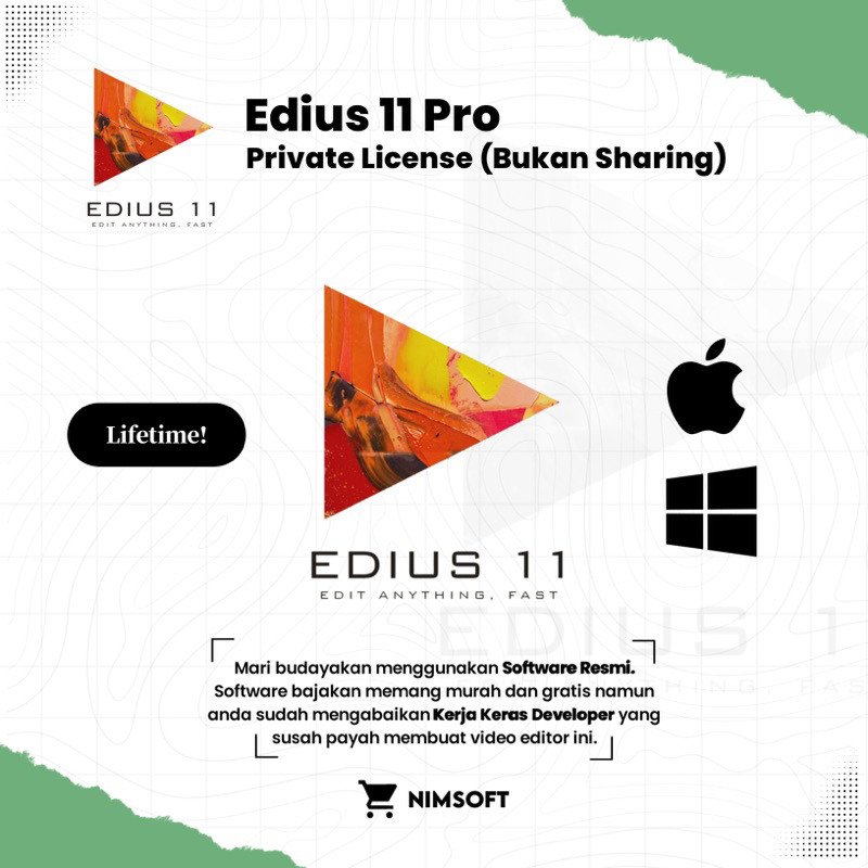 Jual EDIUS 11 PRO - ORIGINAL 100% | Shopee Indonesia