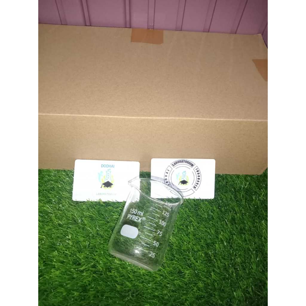 Jual Beaker glass, gelas kimia pyrex, 150ml | Shopee Indonesia