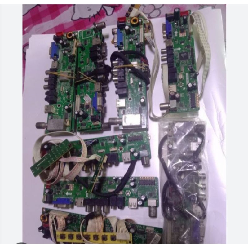 Jual Mb Mainboard Tv Lcd Led Universal 14 17 20 22 24 Inch | Shopee ...