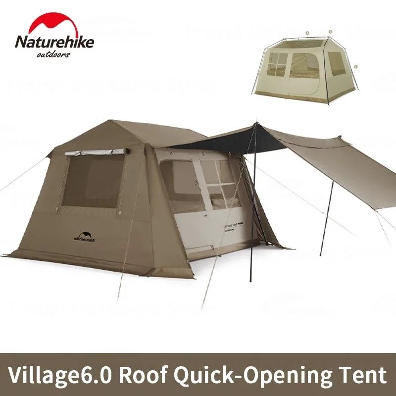 Jual NATUREHIKE VILLAGE 6 Gen 2 Automatic Tent TENDA OUTDOOR CAMPING | Shopee Indonesia