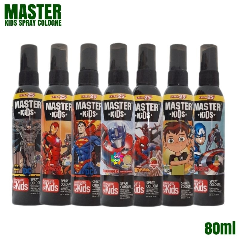 Jual MASTER KIDS SPRAY COLOGNE 100.ML | UNTUK ANAK HARUM & WANGI BPOM ...