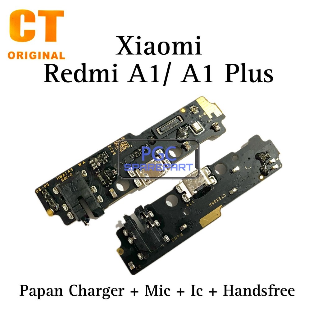 Jual Original CT Ada IC - Papan PCB Charger + Mic Xiaomi Redmi A1 / A1 Plus / A1+ / 220733SI ...