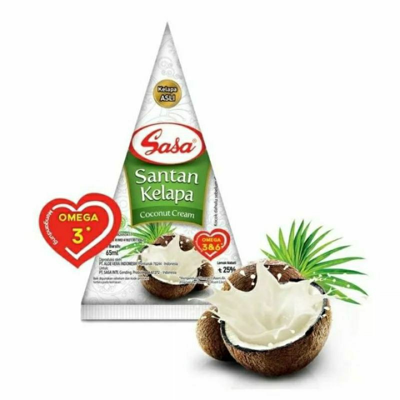 Jual Santan Kelapa Sasa 65 ml (Promo) | Shopee Indonesia