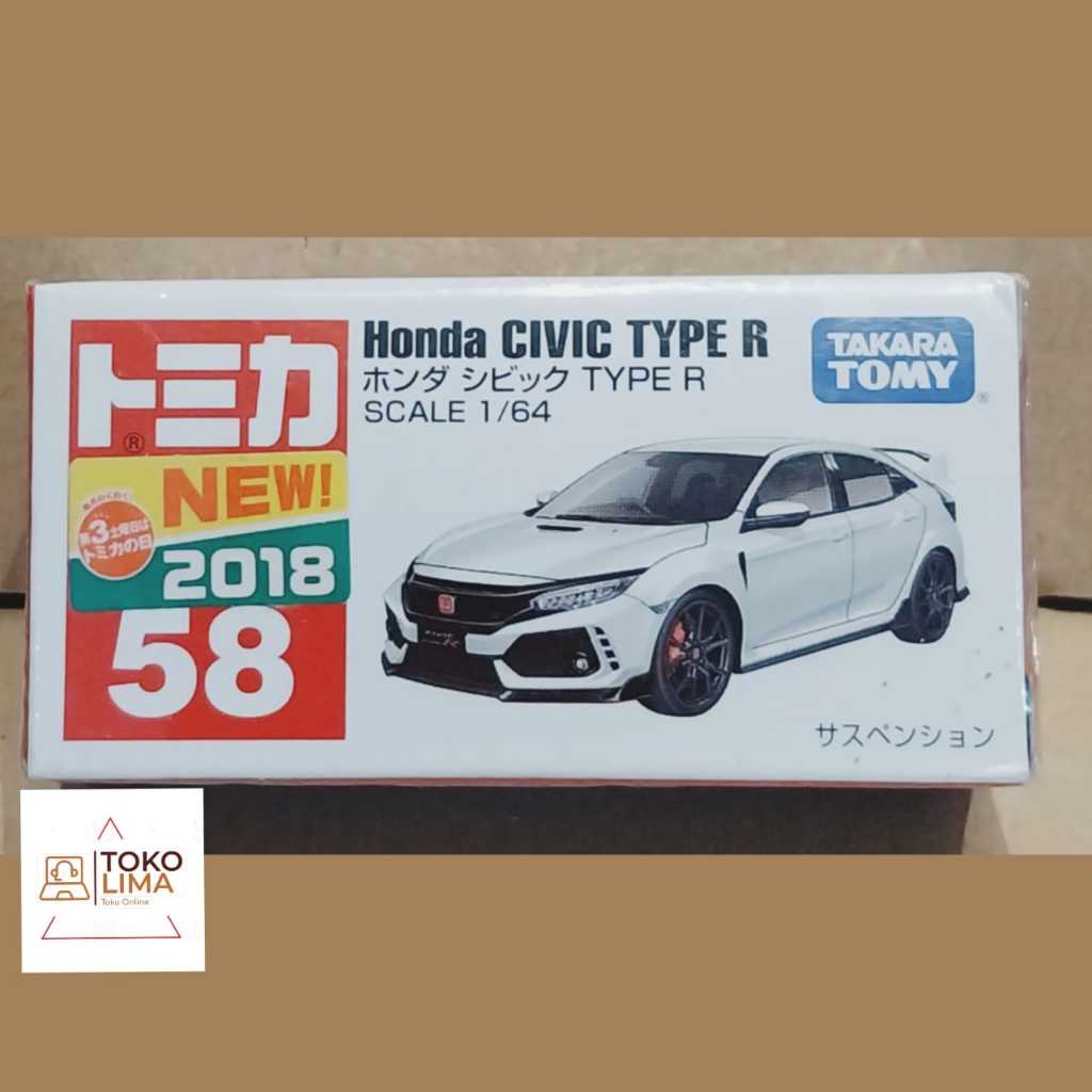 Jual Tomica Takara Tomy Honda Civic Type-R - Putih | Shopee Indonesia