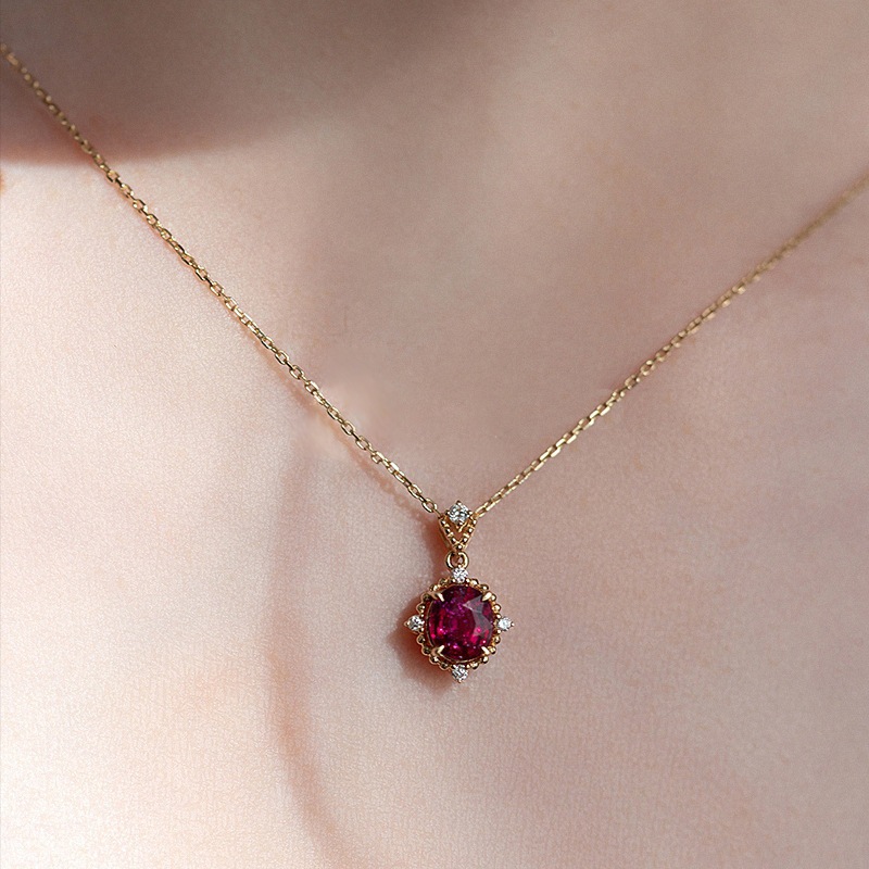 Jual Jewelry Lover - Neck-23 - Kalung Bahan Perak 925 Berlapis Emas 18K ...