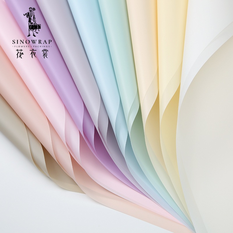 Jual [20 Lembar] Flower Wrapping Paper Varian Polos Plain Premium Paper ...