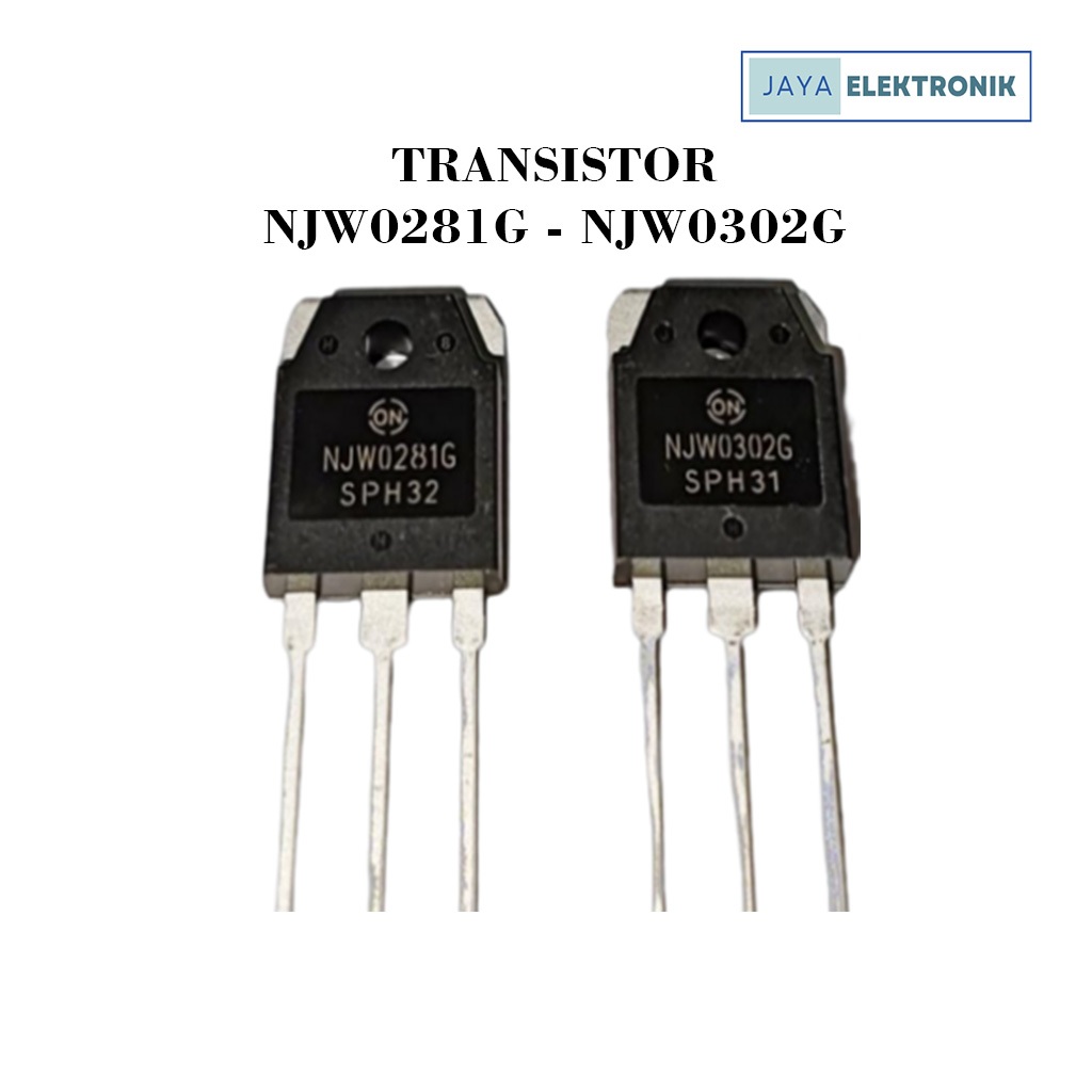 Jual Transistor NJW0281G NJW0302G ORIGINAL Per set/TR Ampifier audio system TR Final NJW0302 ...