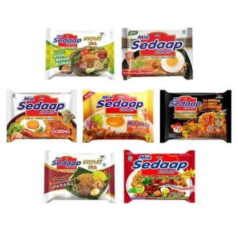 Jual MIE SEDAAP GORENG MIE INSTANT 1Pcs | Shopee Indonesia