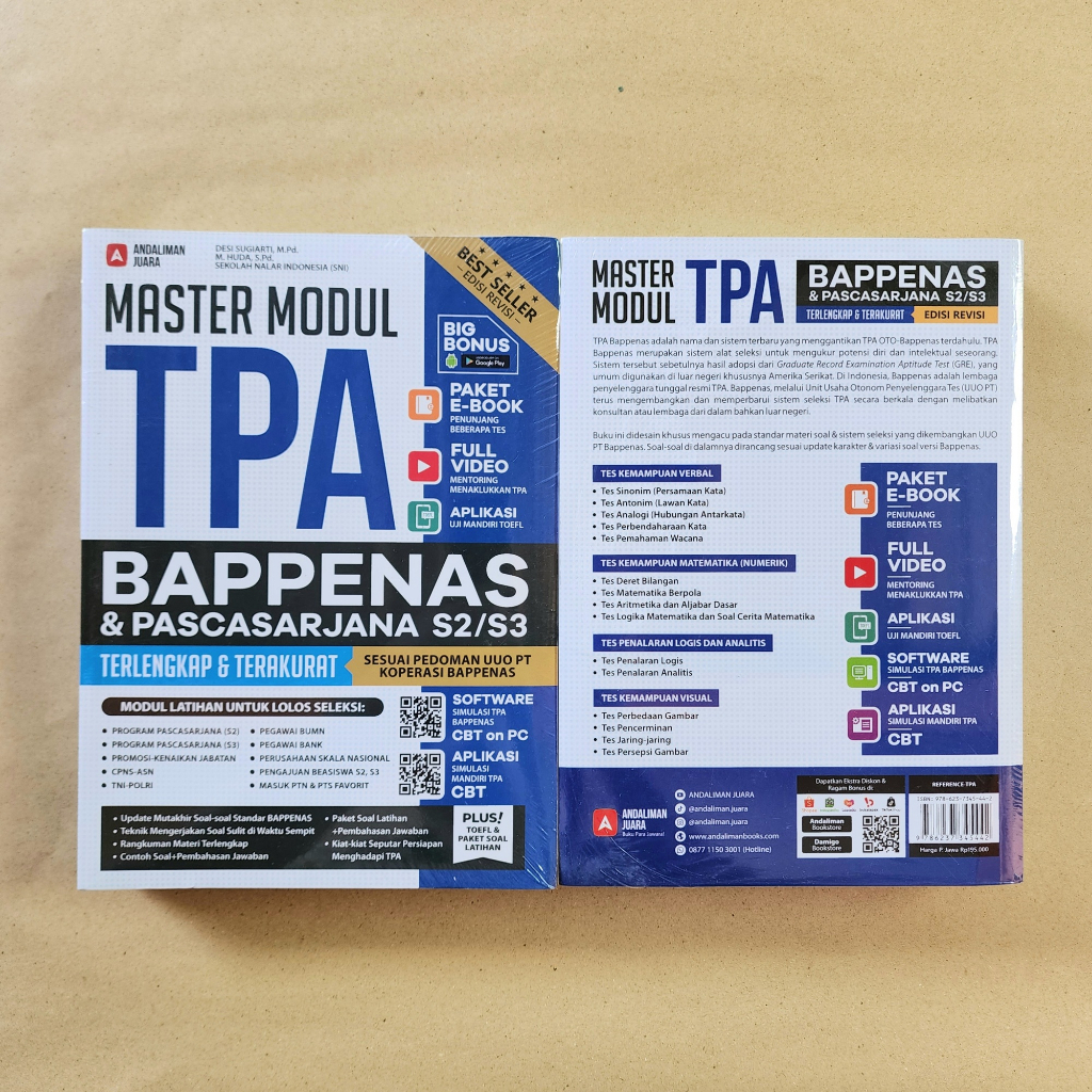 Jual Master Modul TPA Bappenas & Pascasarjana | Shopee Indonesia