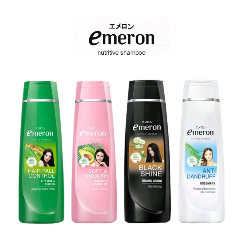 Jual EMERON SHAMPOO All Varian 170ml | Shopee Indonesia