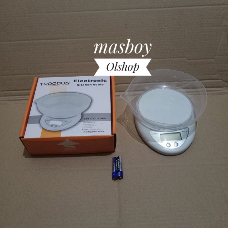 Jual Timbangan Digital Mangkok 5 Kg Timbangan Kue Digital / Timbangan Dapur | Shopee Indonesia
