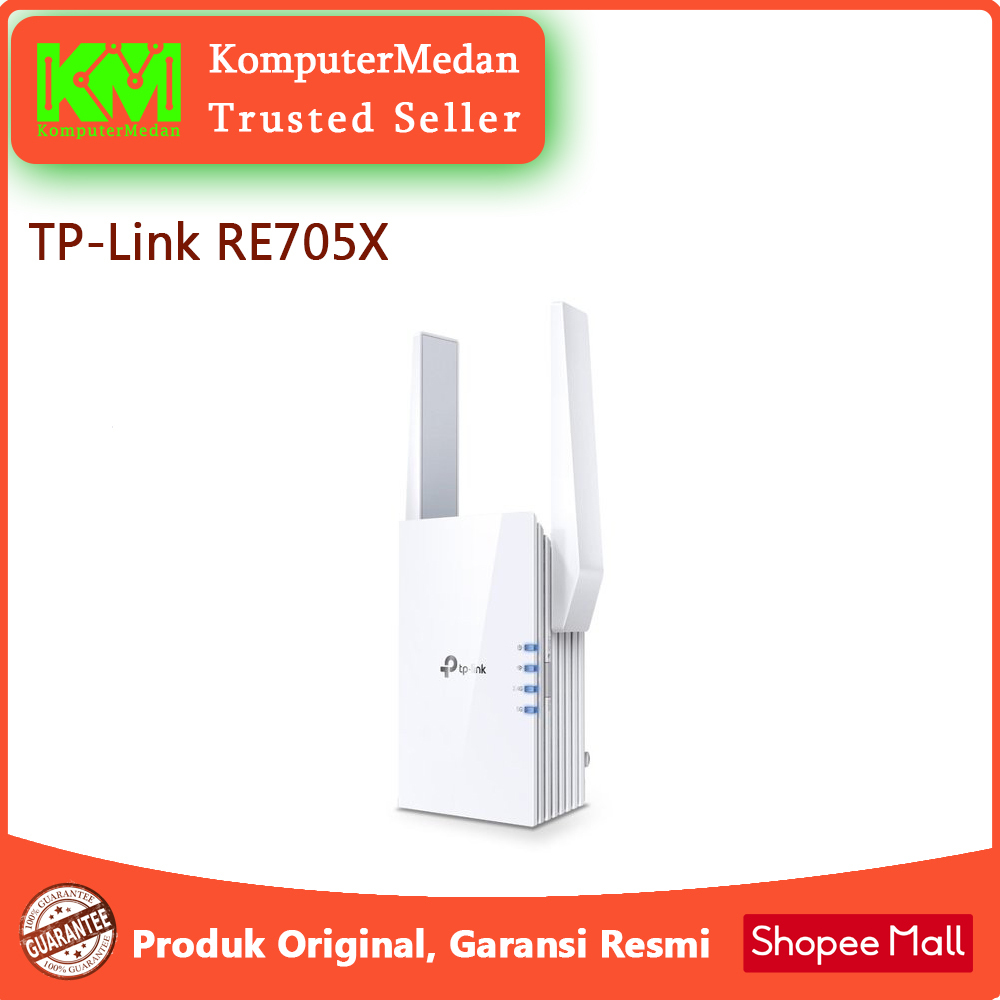 Jual TP-Link RE705X - AX3000 Mesh Wi-Fi 6 Range Extender RE 705X TPLink ...