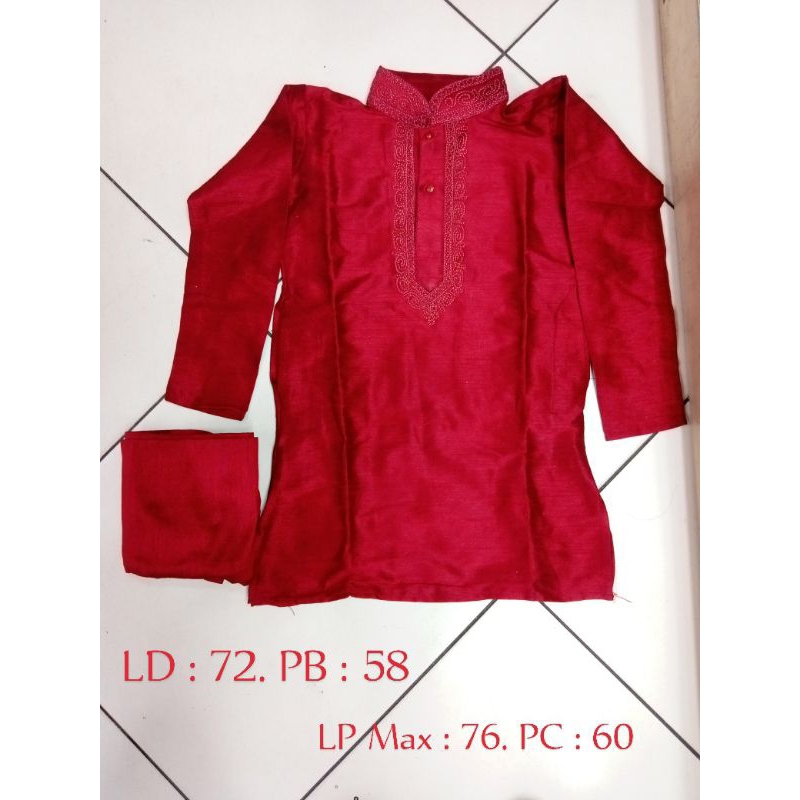 Jual #TjM71 Kurta Anak Set Celana Baju India Kostum Laki Lelaki Pria ...