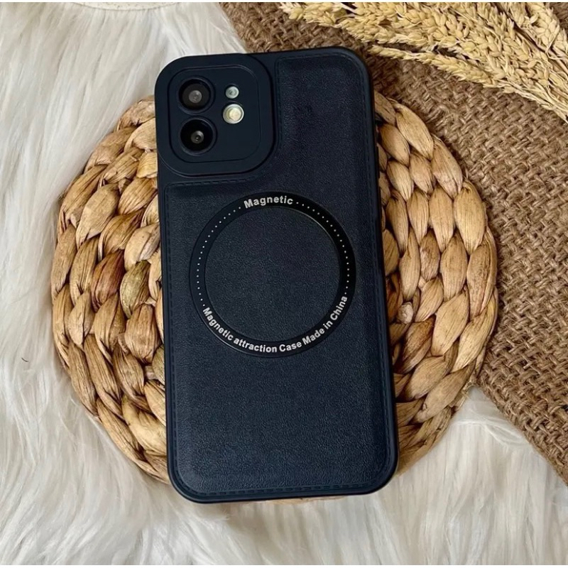 Jual CASE MAGHSEFT COWOK | SoftCase Maghseft Leather For Iphone X/XS XR ...