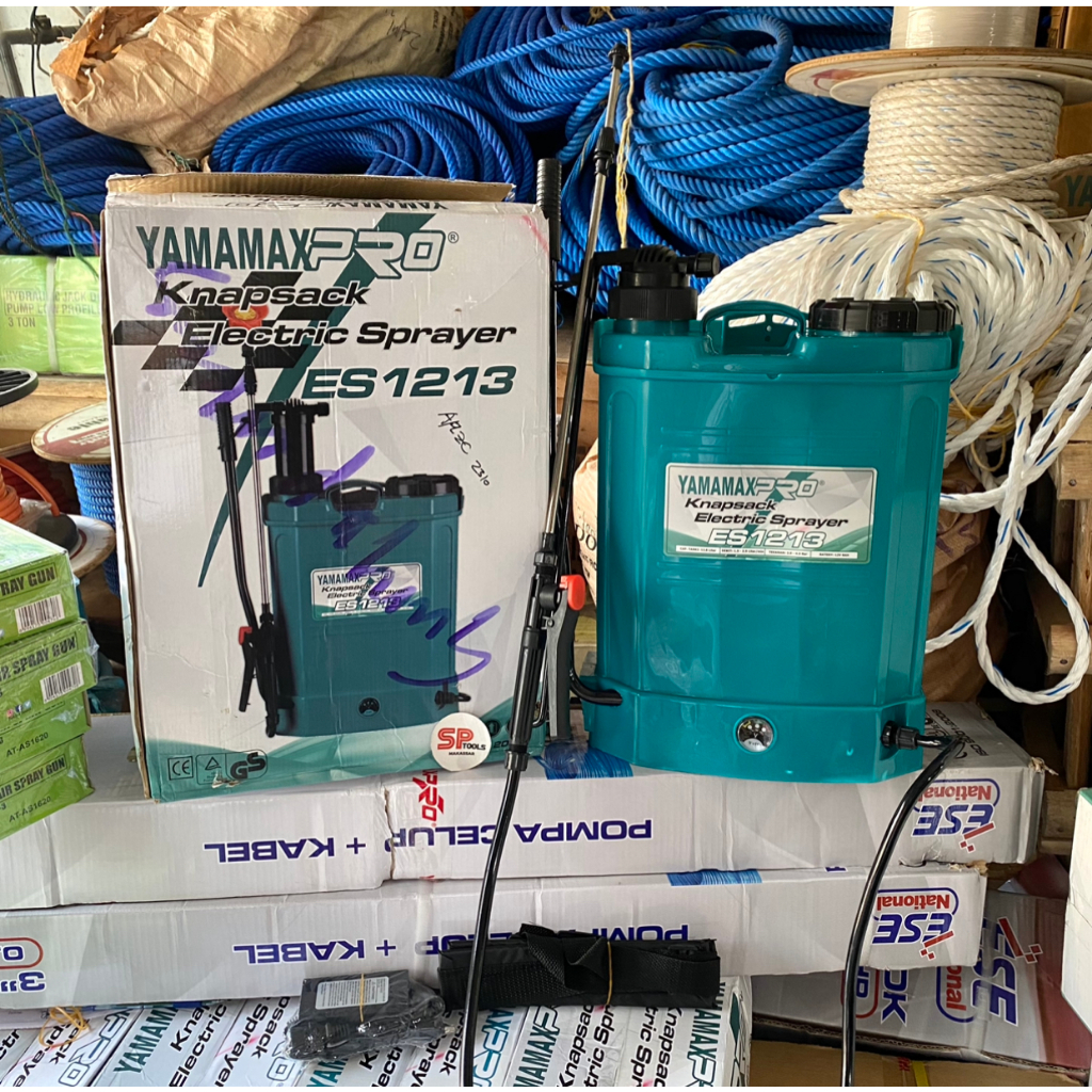 Jual ALAT POMPA SEMPROT SPRAYER HAMA GENDONG BACKPACK ELEKTRIK MANUAL 2 ...