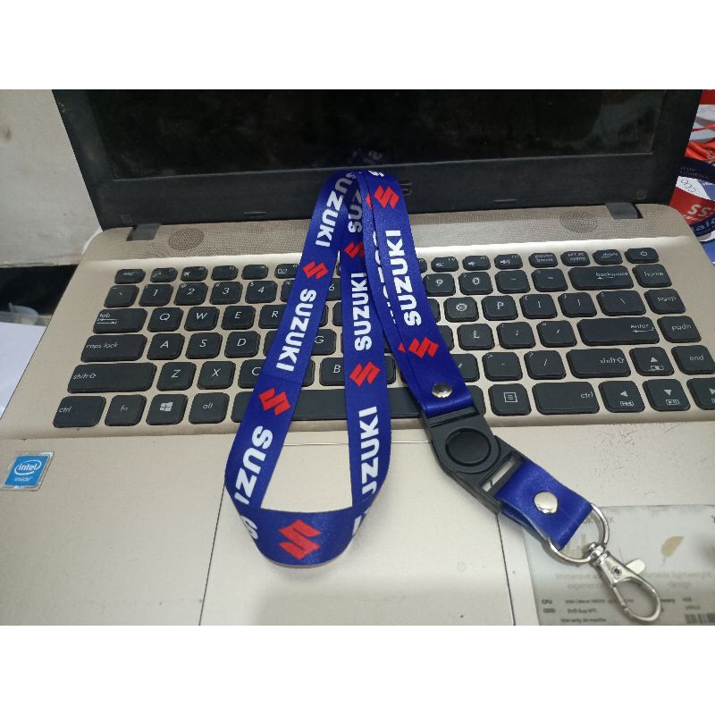Jual Lanyard / tali id card Suzuki (READY STOCK) Beli harga ecer rasa ...
