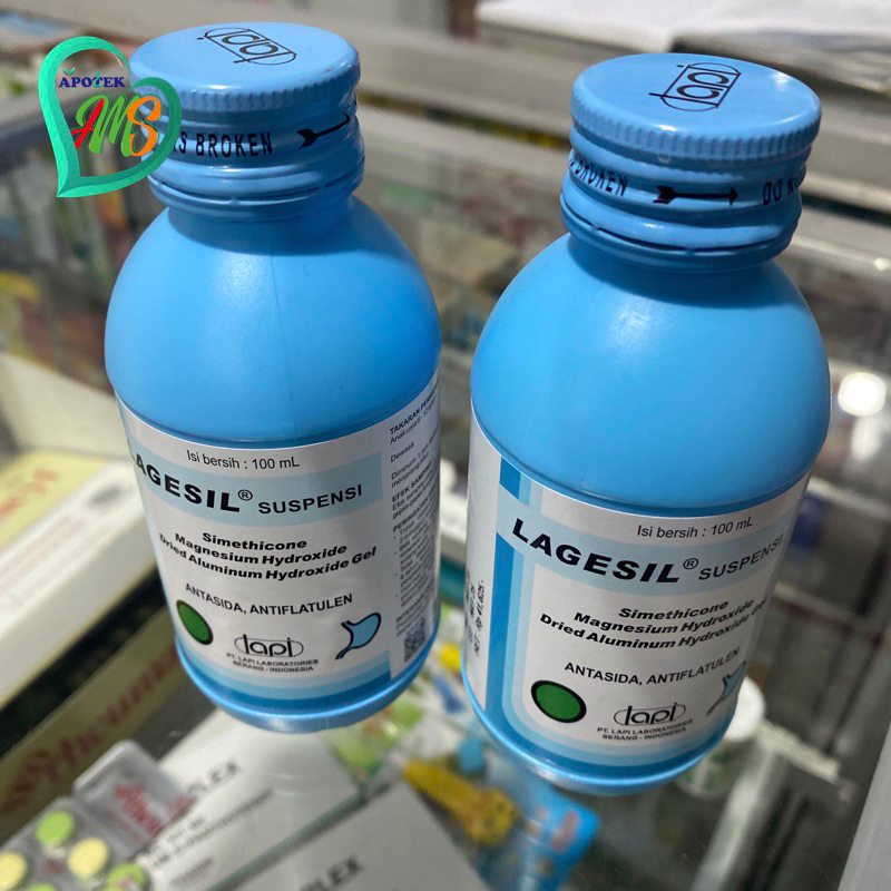 Jual Lagesil Suspensi 100 ML | Obat Perut/Maag/Kembung | Shopee Indonesia