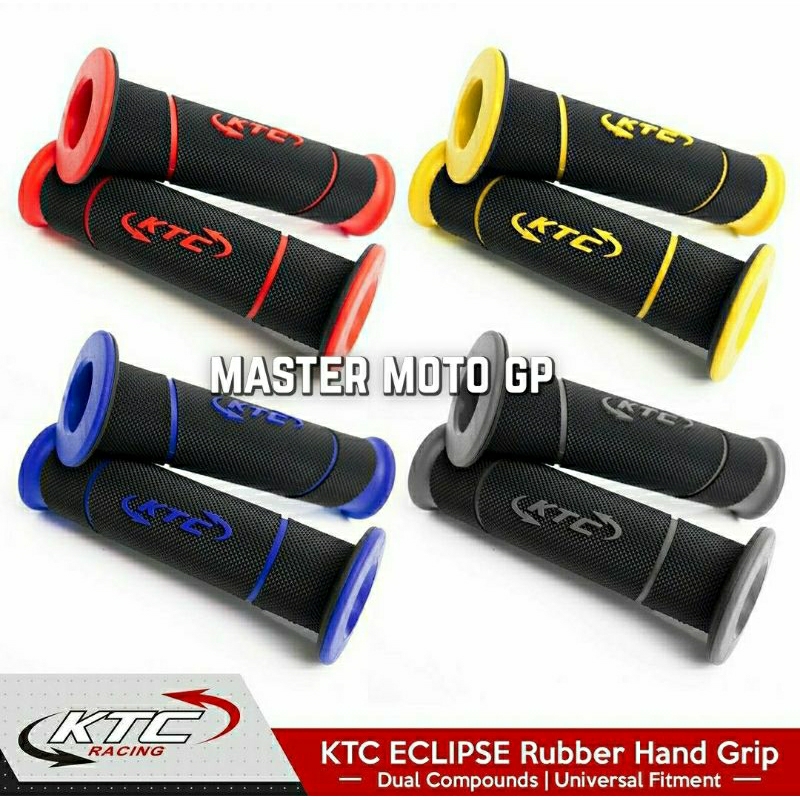 Jual Grip ECLIPSE Rubber hand grip KTC racing Original Universal Grip ...