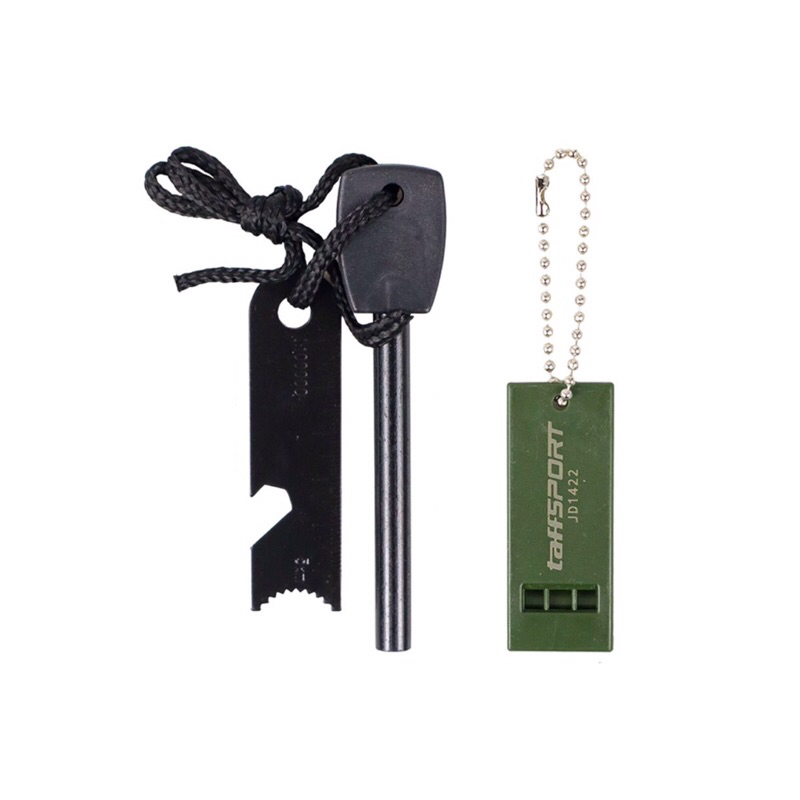 Jual Fire Starter Survival Kit Magnesium Flint Stone With Peluit ...