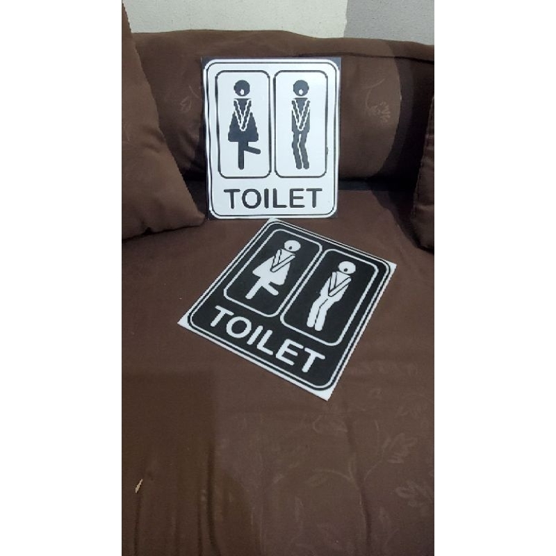 Jual SIGN BOARD TOILET-TANDA TULISAN TOILET | Shopee Indonesia