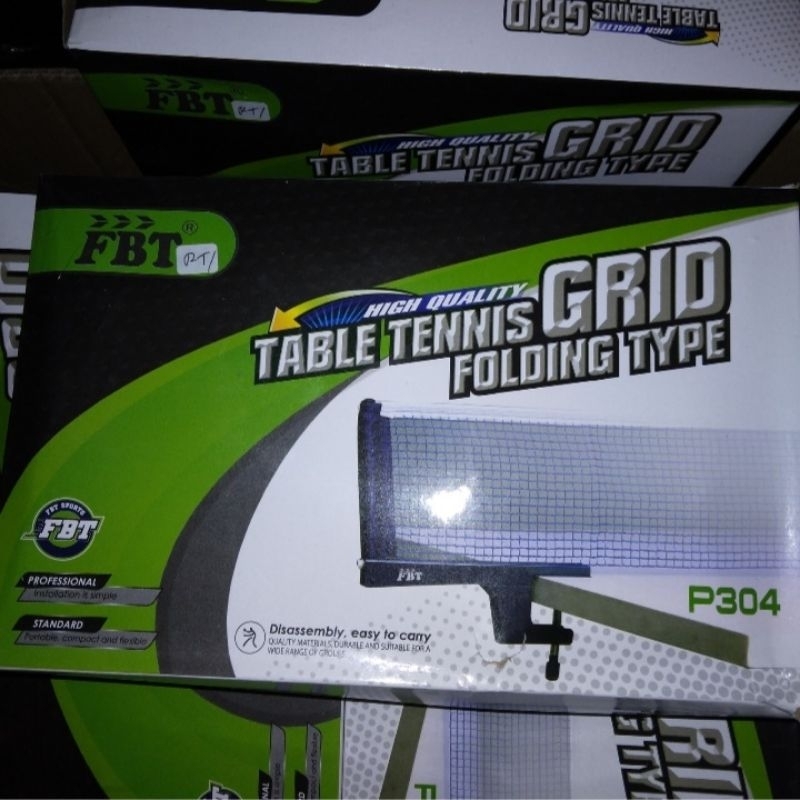 Jual Net Tiang tenis meja FBT cocok untuk semua jenis ketebalan meja ...