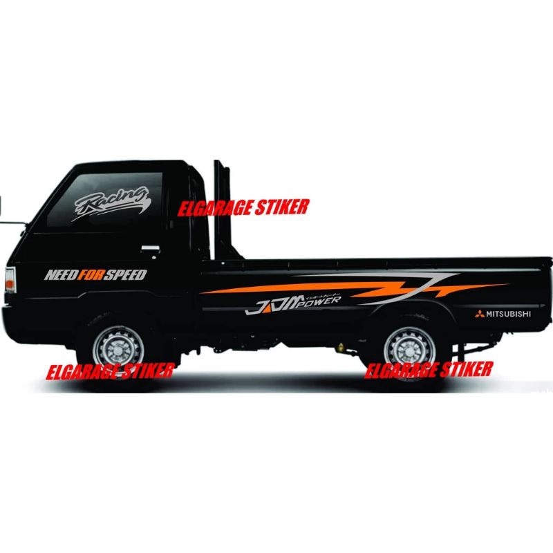 Jual sticker mobil pic up l300 sticker terbaru stiker cutting | Shopee ...