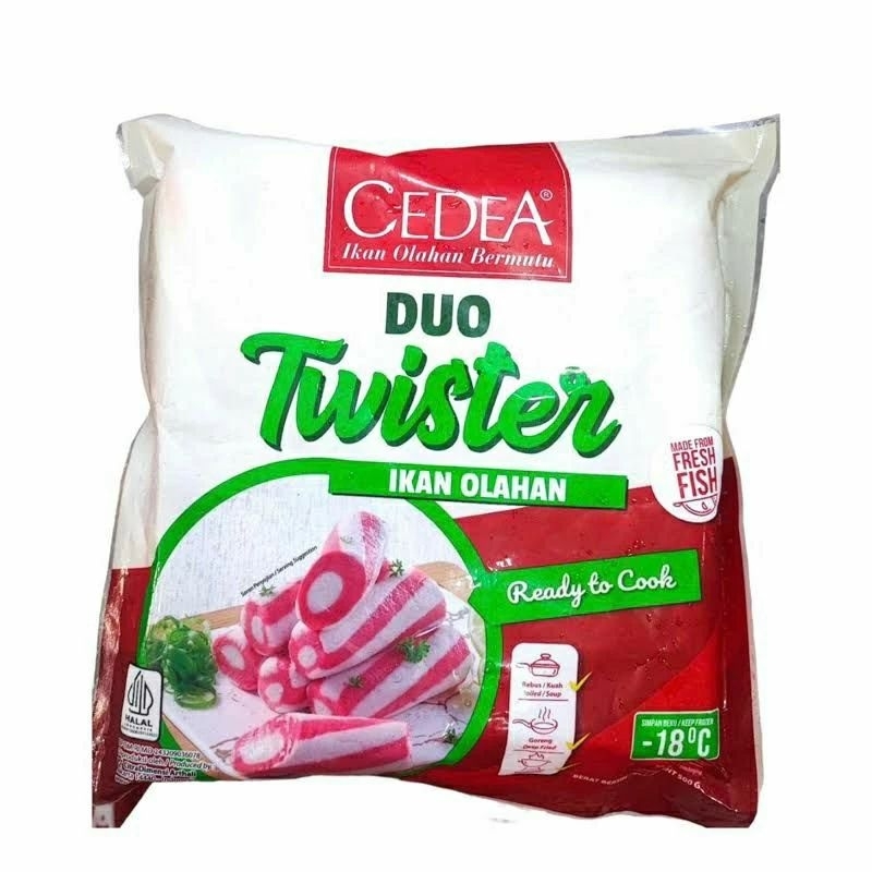 Jual Cedea Duo Twister 500 grm makanan beku frozen food suki | Shopee ...