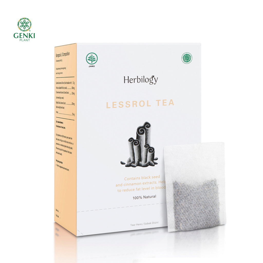 Jual Herbilogy Lessrol Tea - 20 bag | Shopee Indonesia