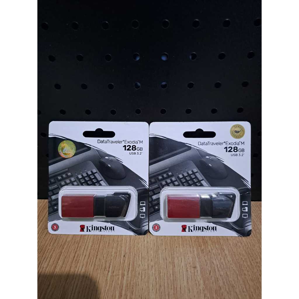 Jual Flashdisk Kingston Data Traveler Exodia Onyx 64GB/128GB USB 3.2 ...