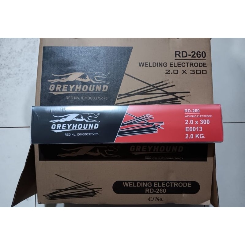 Jual KAWAT LAS RD 260 KAWAT LAS STOK LASS GREYHOUND RD260 | Shopee ...